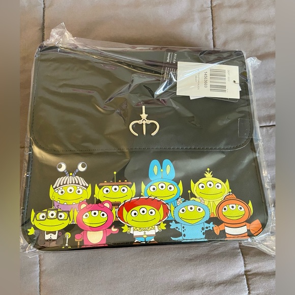 Loungefly | Bags | Loungefly Disney Pixar Remix Alien Crossbody Bag ...